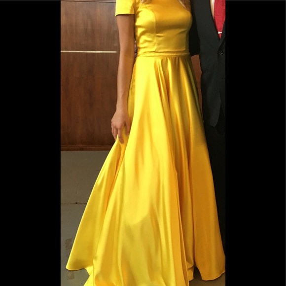 Alyce Paris | Dresses | Stunning Yellow By Alyce Paris | Poshmark